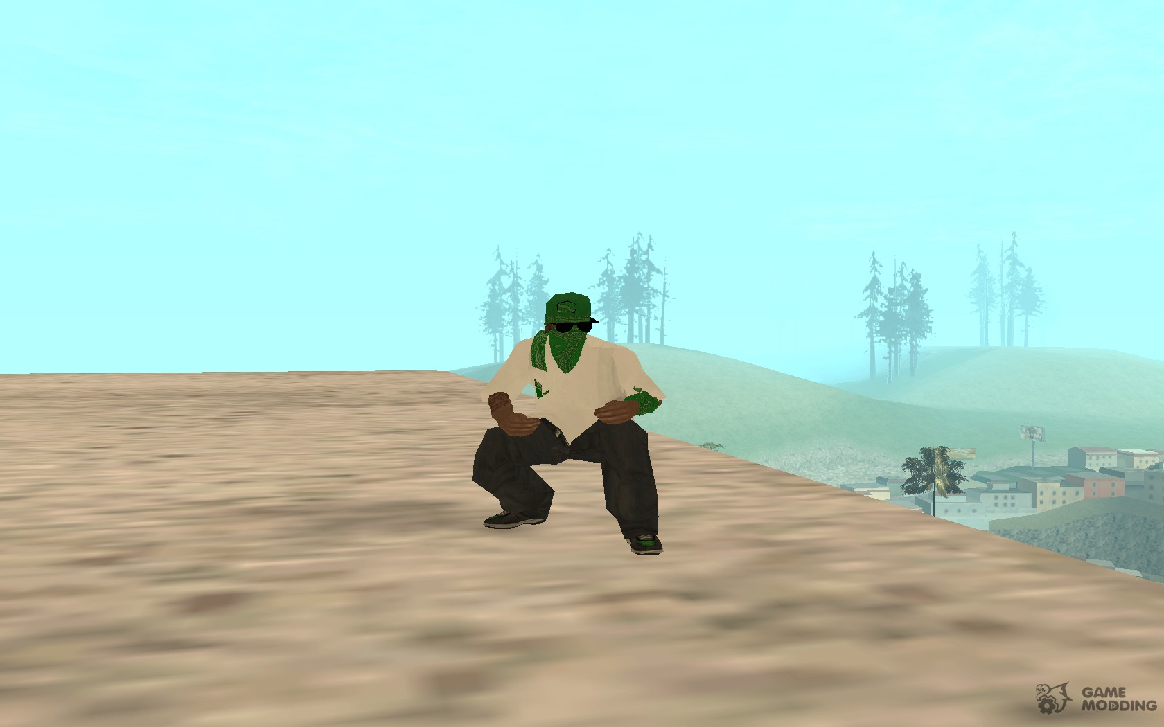 Green Gangsta For GTA San Andreas